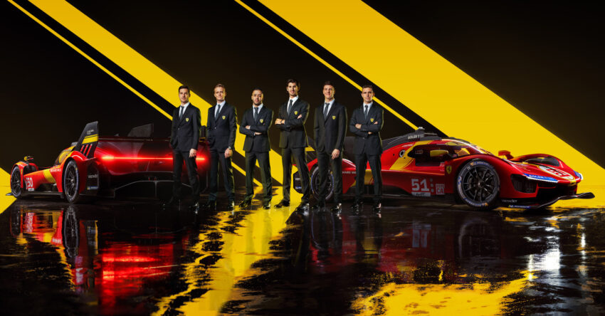 Ferrari names 6 drivers for the 499P campaign including ex-F1 drivers ...